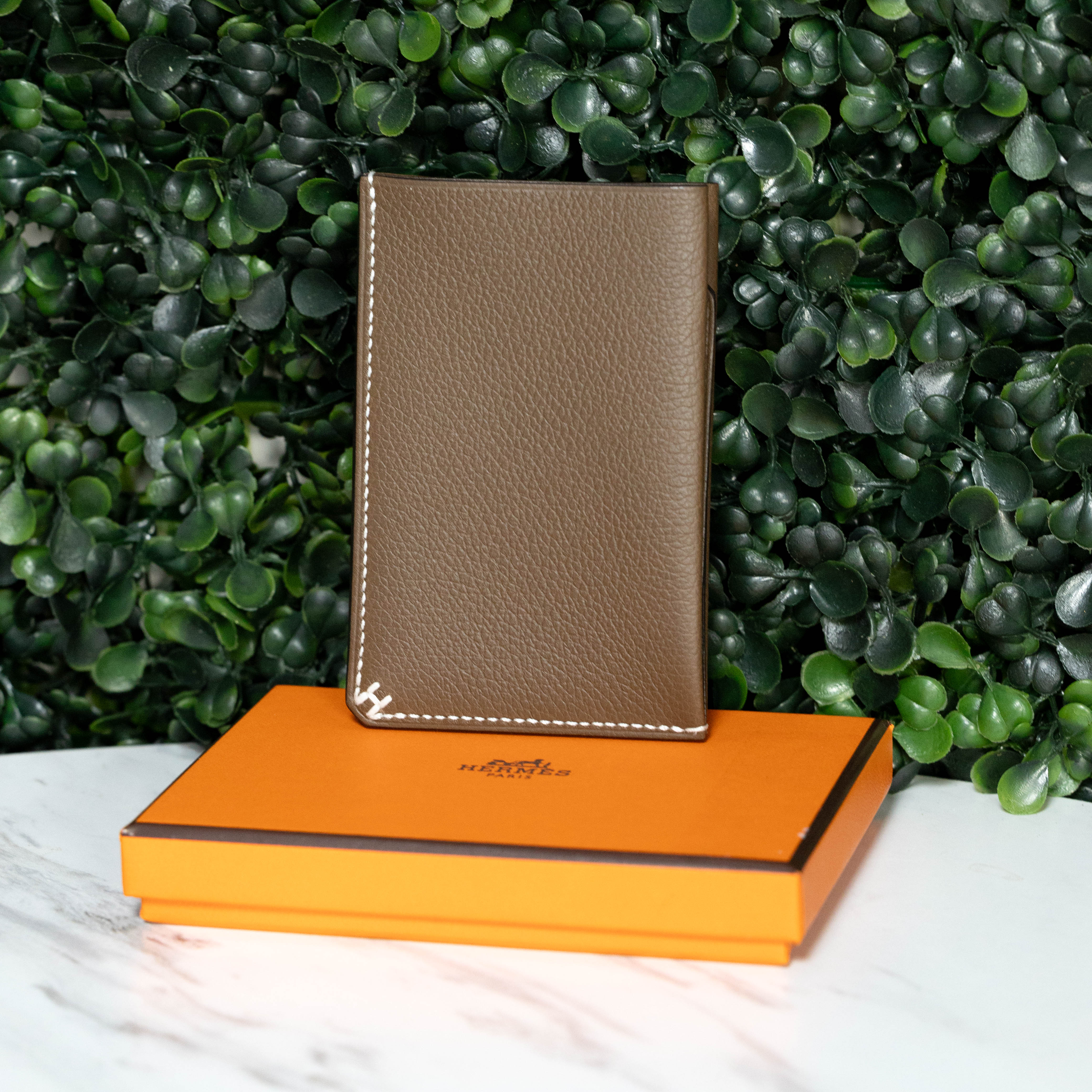 Hermes H Sellier Card Holder 3CC – Bougie Bags